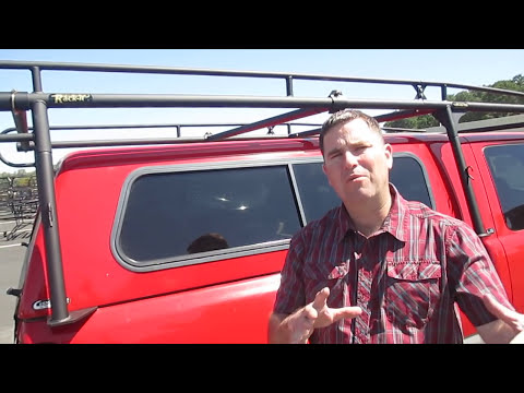 Rack-it Modular Truck Rack For Camper Shell or Truck Cap