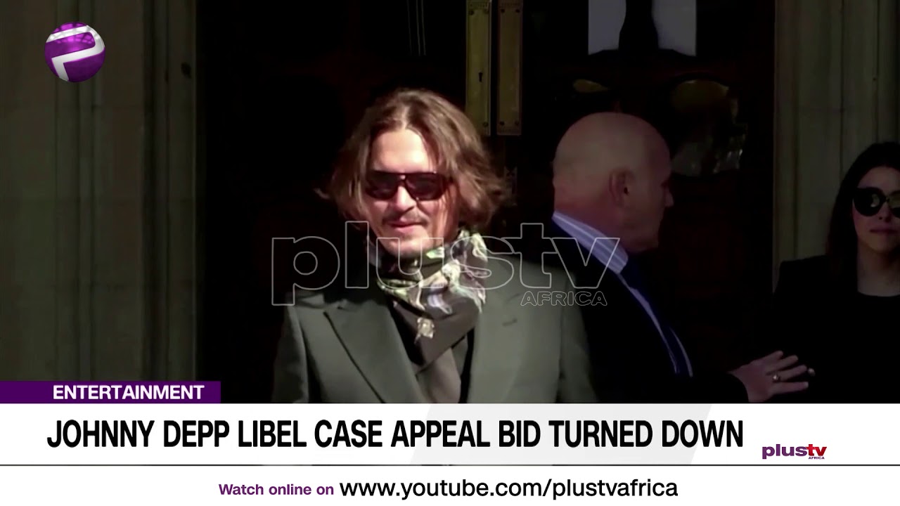 Johnny Depp Libel Case Appeal Bid Turned Down (News | Entertainment)