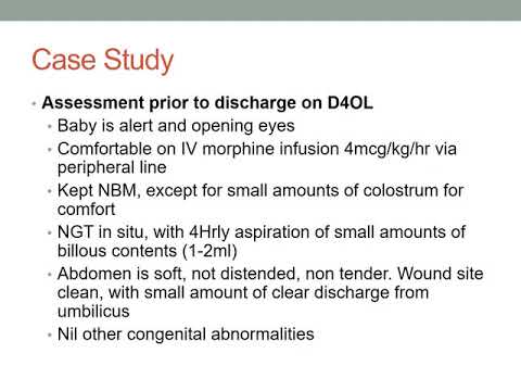 Terminal Discharge of newborn baby boy with antenatally diagnosed ...