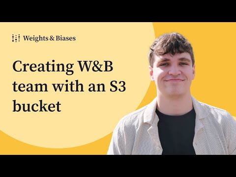 Creating W&B team with an S3 bucket using terraform