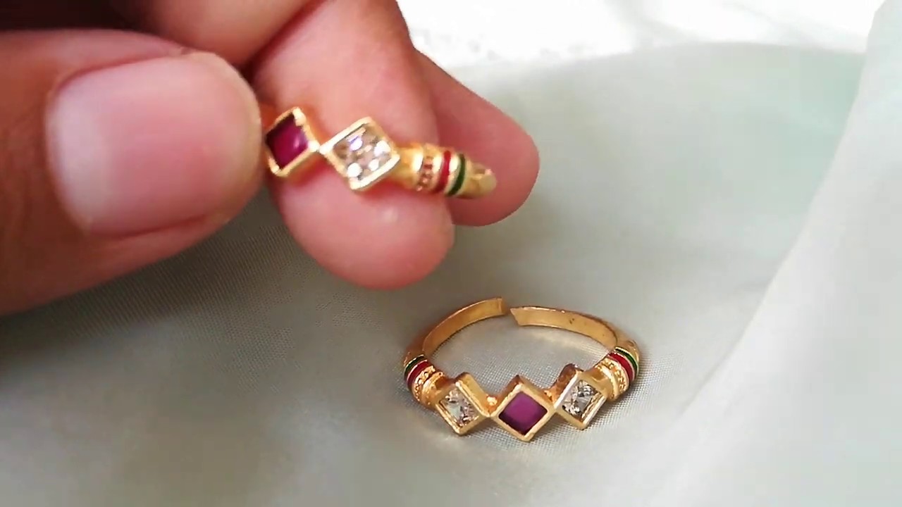 Gold Toerings For Women 2020 [ Leg Toering Unboxing & Review ] - Abdesigns