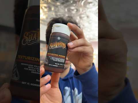 Take your hair to new heights with Texturizing Powder😉#Suavecito #Pomade #TexturizingPowder #Barber