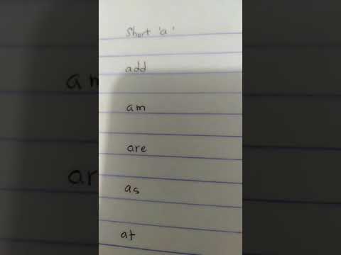 #GREGGSTENO #BASIC Lesson 1 Outline of words beginning with long "a"