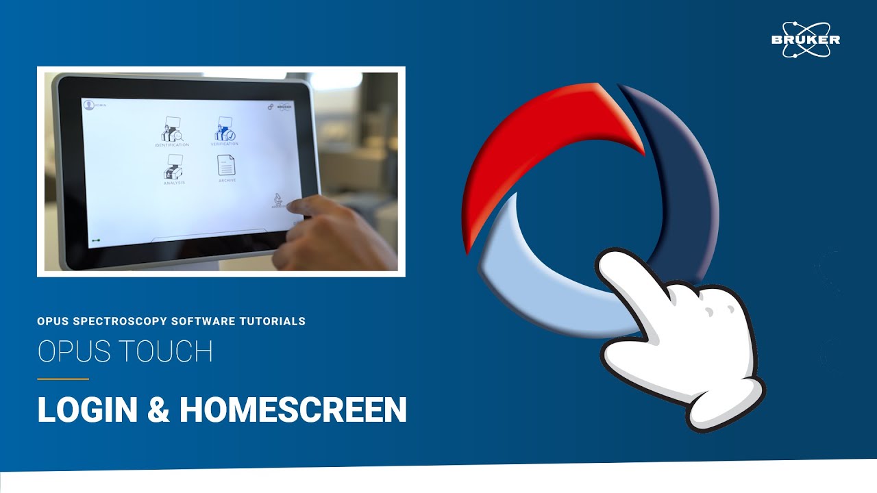 Login & Homescreen | OPUS TOUCH Tutorial | Getting Started #1
