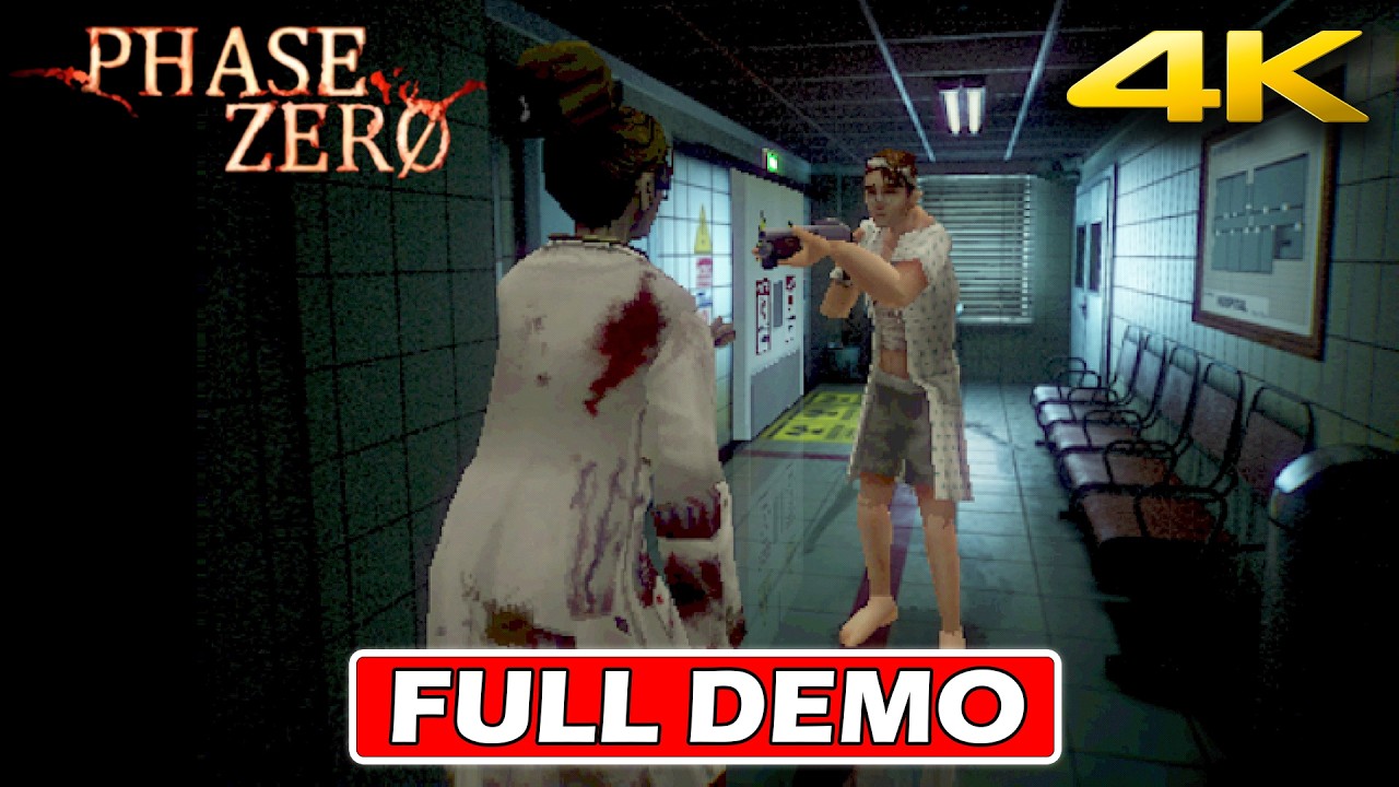 PHASE ZERO Gameplay Full Demo - New Resident Evil Classic Survival Horror Inspired Game (4K 60FPS)