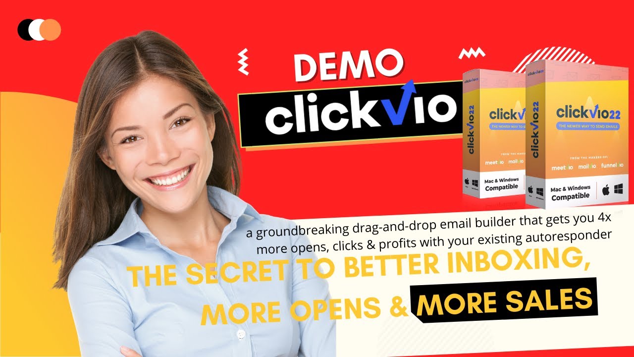 ClickVio22 Review 2021 & Demo with Bundle Email Builder