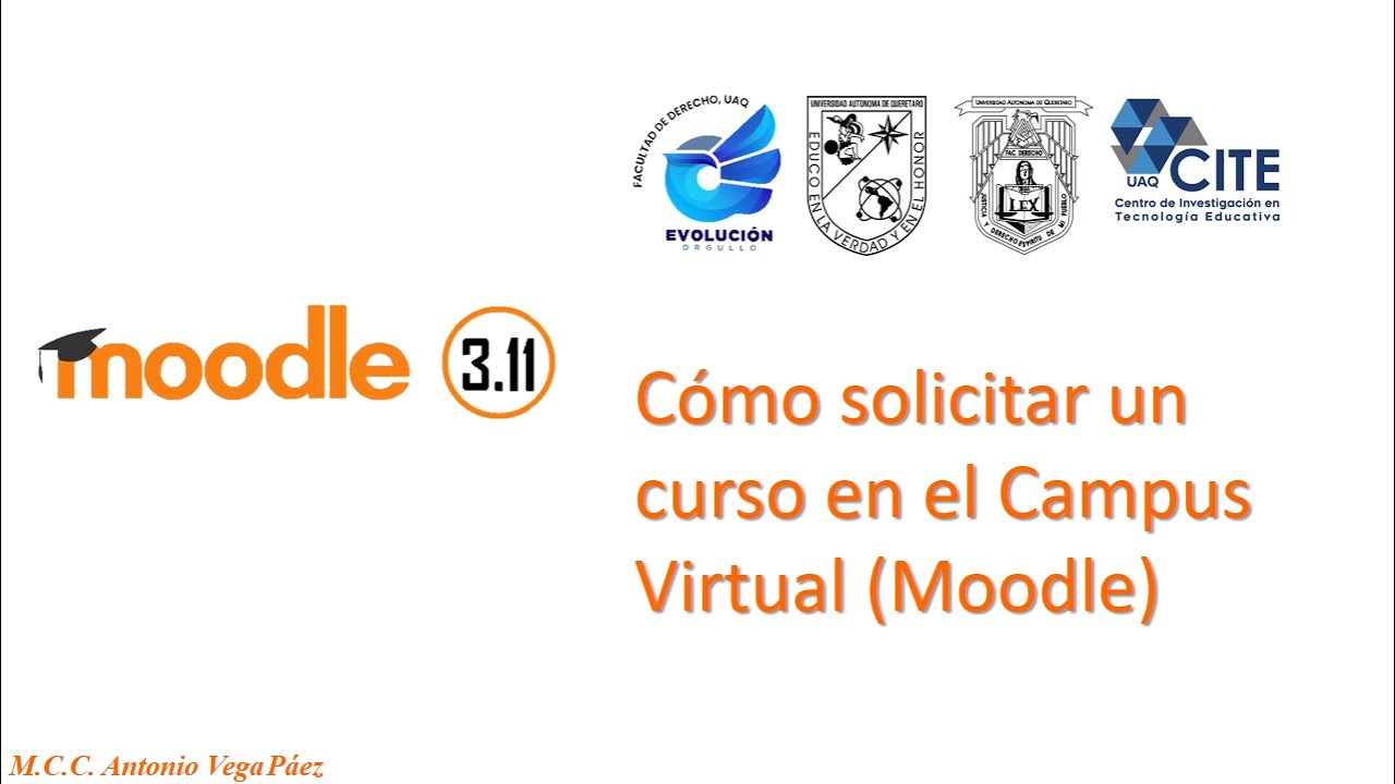 Cómo Solicitar un Curso en el Campus Virtual de la UAQ (Tutorial para docentes)