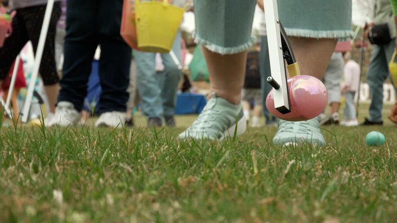 Woodstock holds annual Easter egg hunt for seniors