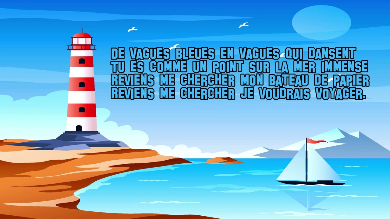 Mon bateau de papier