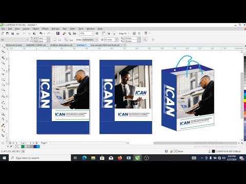 Design ICAN Carrier Bag - Tutorial