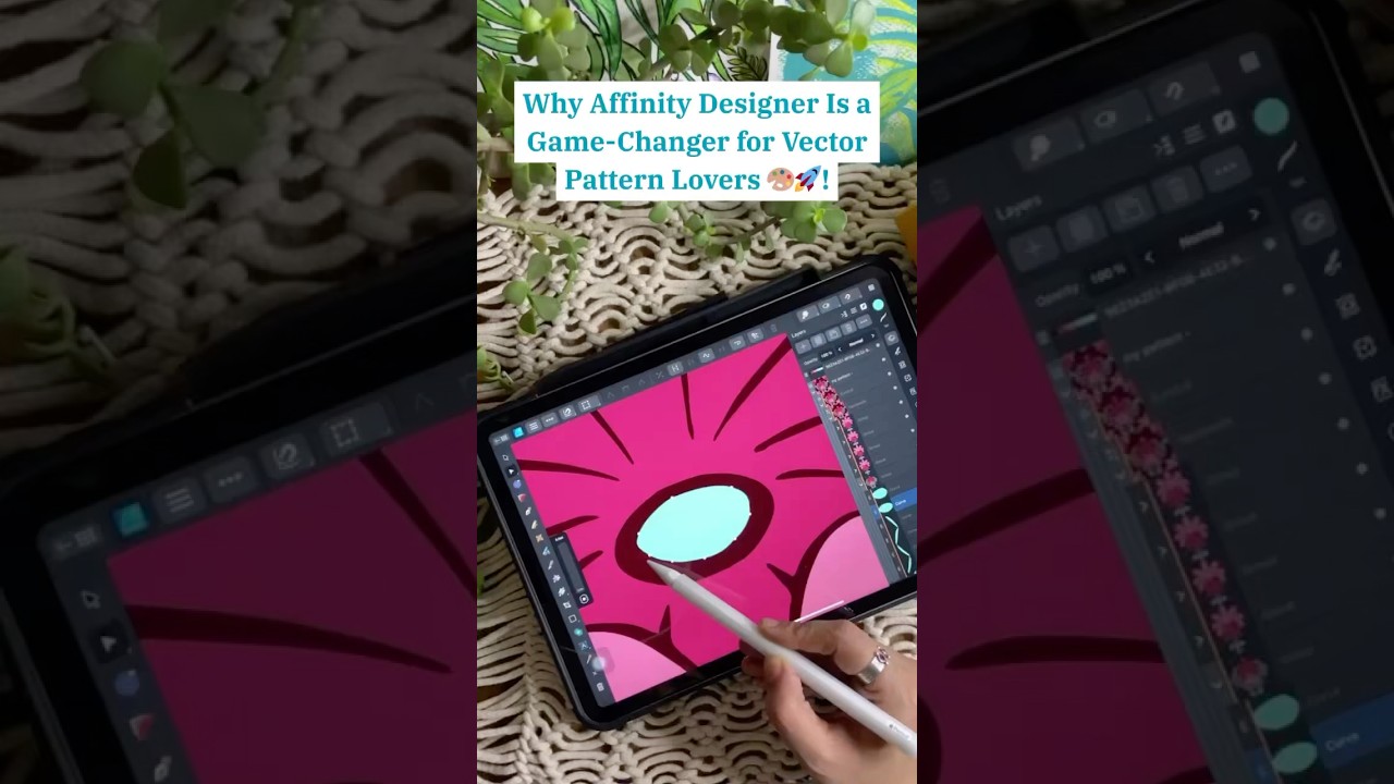🎥 Why Affinity Designer Is the Best Tool for Seamless Vector Pattern Design | Surface Designer