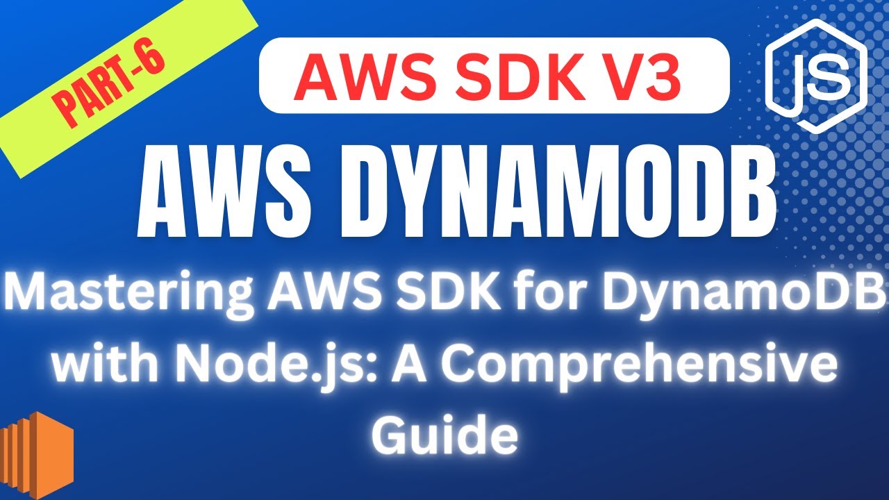 Mastering AWS SDK for DynamoDB with Node.js: A Comprehensive Guide || #AWS #dynamodb #SDK #nodejs
