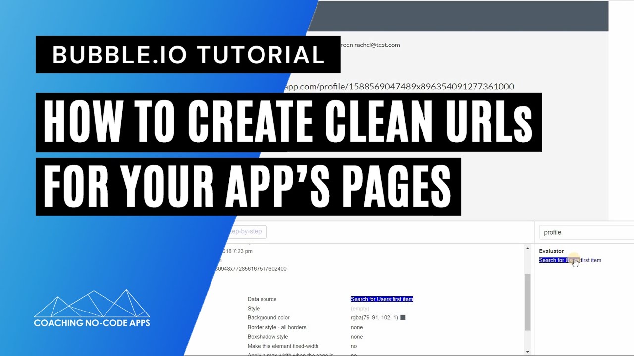 A Thing's Slug Parameters - Questions - Bubble Forum