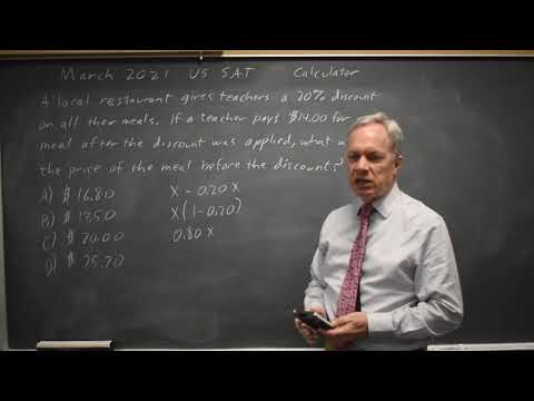 March 2021: Percent discount #4-11