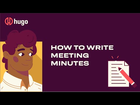 How to Write Meeting Minutes