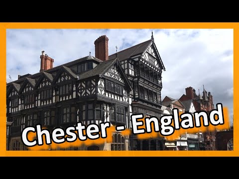 England - Chester, historical country town