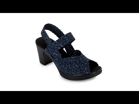 Steven by Steve Madden "Electrik" Woven Slingback Sandal