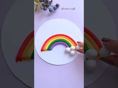 Clay craft idea #youtubeshorts #satisfying #shortsfeed #shorts