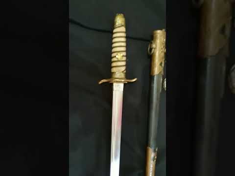 Japanese WWII Naval Navy Officer's Dirk Dagger knife @Kick-Ass-Life