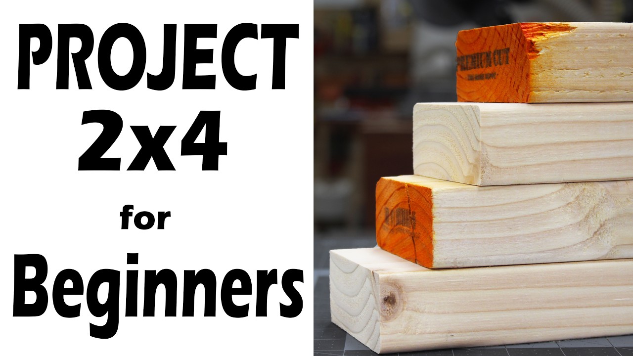 Building Amazing Projects With Only 2x4s For BEGINNERS! (3 projects)