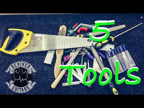 5 Tools that will Help YOU Greatly with a guitar setup