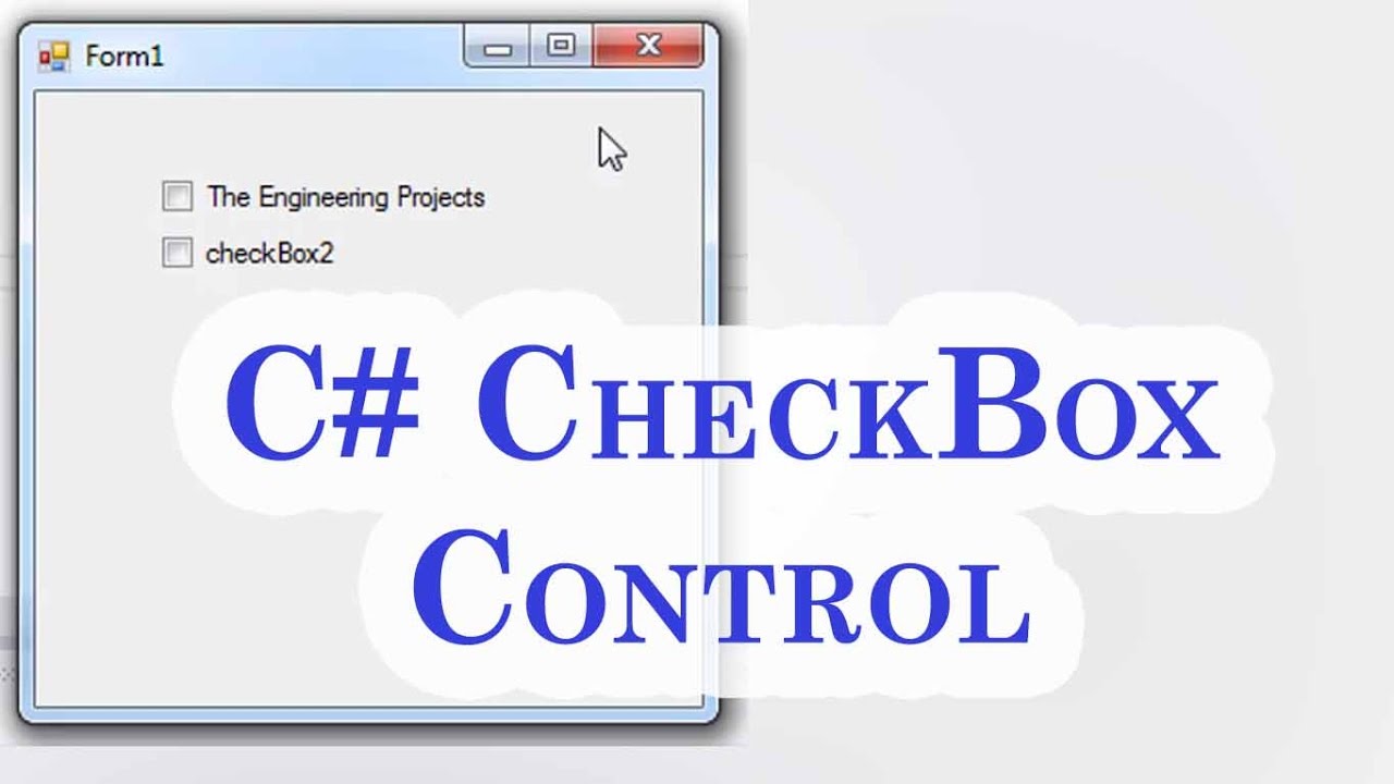 054 - C# CheckBox Control