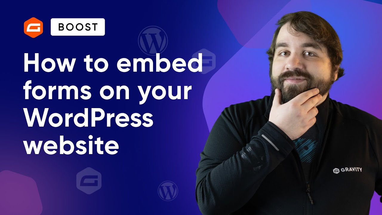 Embed Gravity Forms on WordPress in 2 minutes!