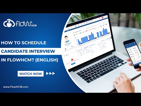 How to Schedule a Candidate Interview in Applicant Tracking System (ATS) / HRMS FlowHCM