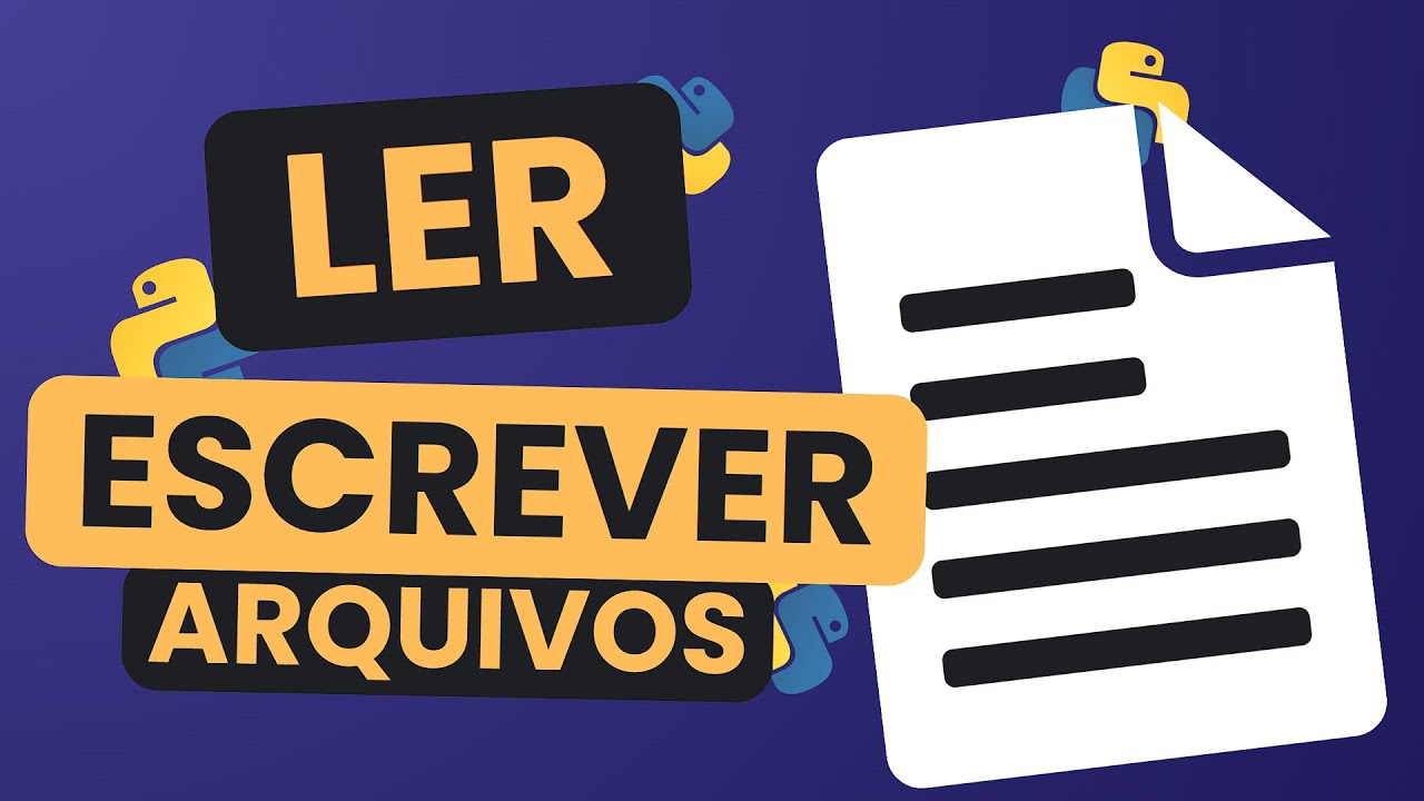 COMO LER E ESCREVER ARQUIVOS COM PYTHON!! - Função Open