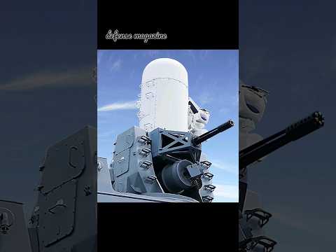 The Phalanx gun based close in weapon system. United State of America, General Dynamics CIWS.