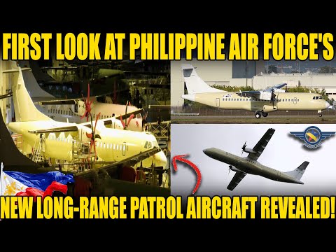 FIRST LOOK: PHILIPPINE AIR FORCE'S NEW LONG-RANGE PATROL AIRCRAFT REVEALED!