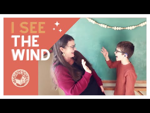 I See the Wind Hand Rhyme - THNS: Winter, Week 2: Wind