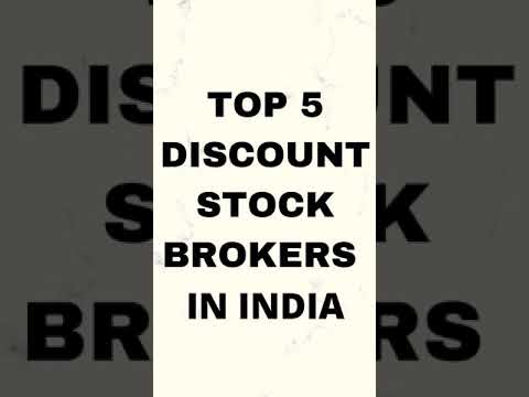 Top 5 Discount Stock brokers in India #shorts