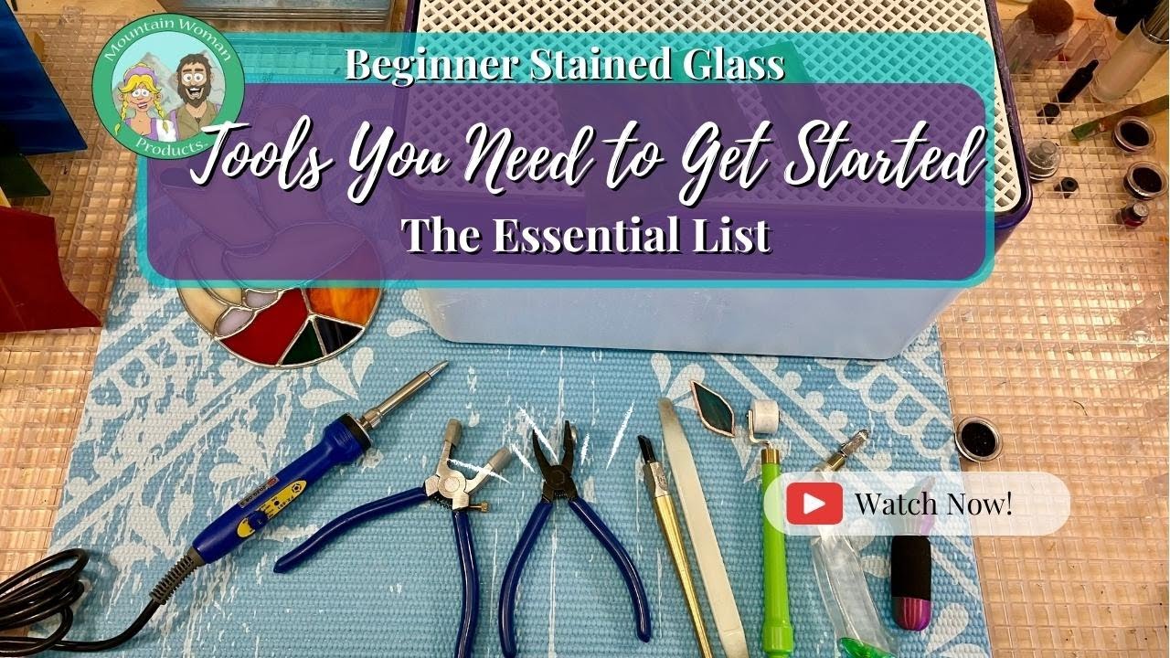 Beginner Stained Glass Tools: The Essential List