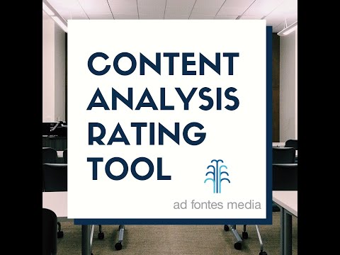 CART (Content Analysis Rating Tool) News Literacy Platform Overview
