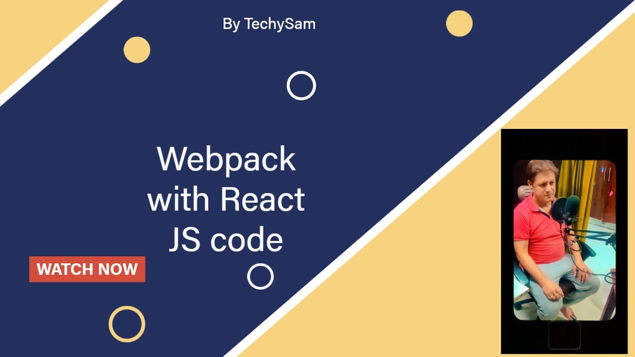 Webpack configuration with React JS Code