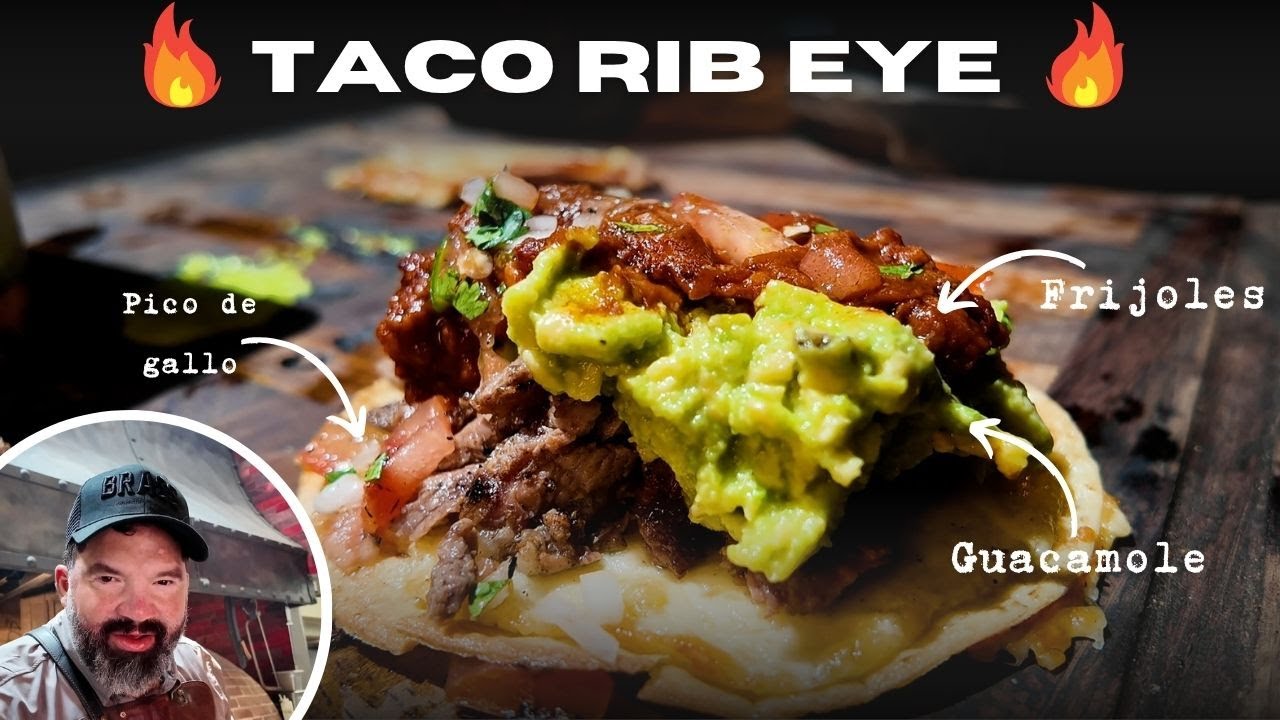 🌮🥩 RIB-EYE TACOS at BRASS CANCÚN | Juicy Northern-style beef!