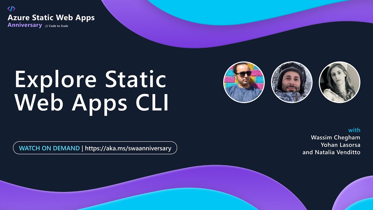 Explore Static Web Apps CLI