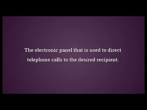 Switchboard Meaning