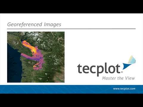 Georeferenced Images in Tecplot 360