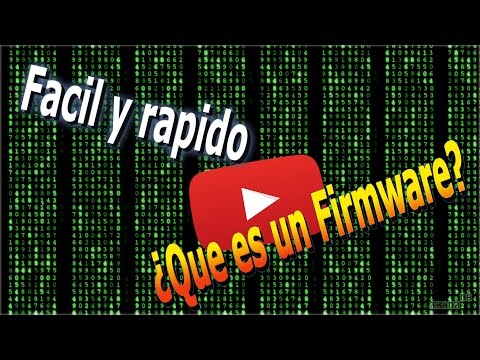 ¿Que es un Firmware?