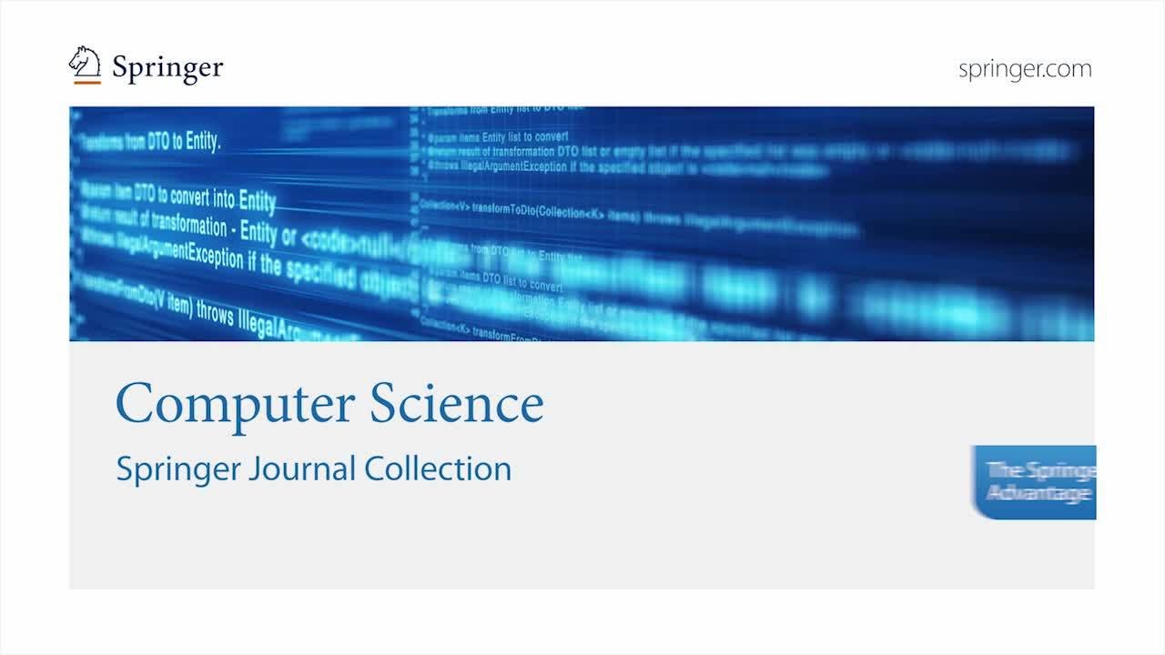 Computer Science - Springer Journal Collection