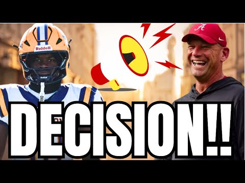 Ezavier Crowell commits to Alabama!!!