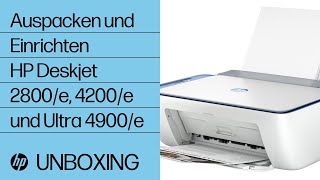 HP DeskJet 2800e All-in-One-Druckerserie Einrichtung | HP® Support