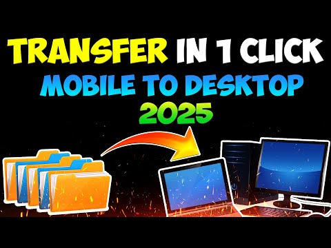 How to Transfer files from Android to PC Wirelessly (2025)