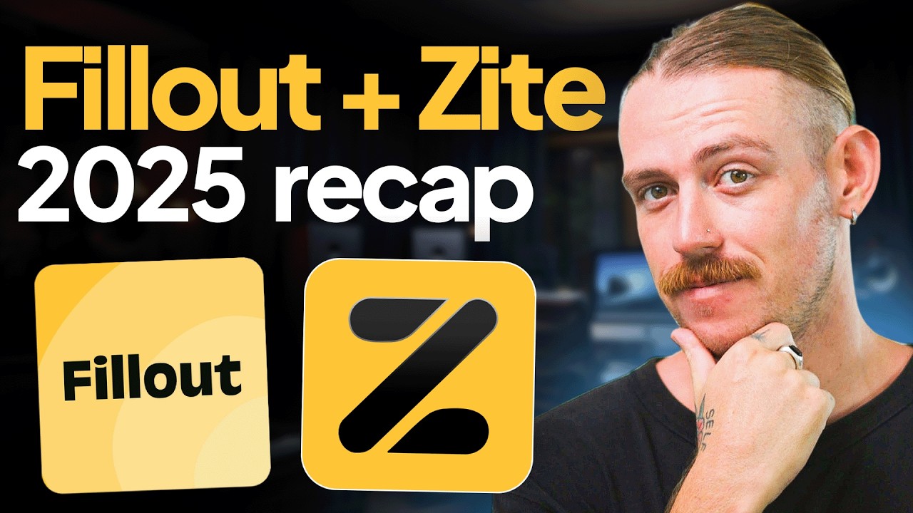 BEST Fillout & Zite Updates of 2025 (Forms, Workflows & No-Code Apps)