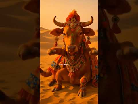 "Rajasthani Cow ka Dance dekhke hil jaoge! 😱🐄 #FunnyShorts"