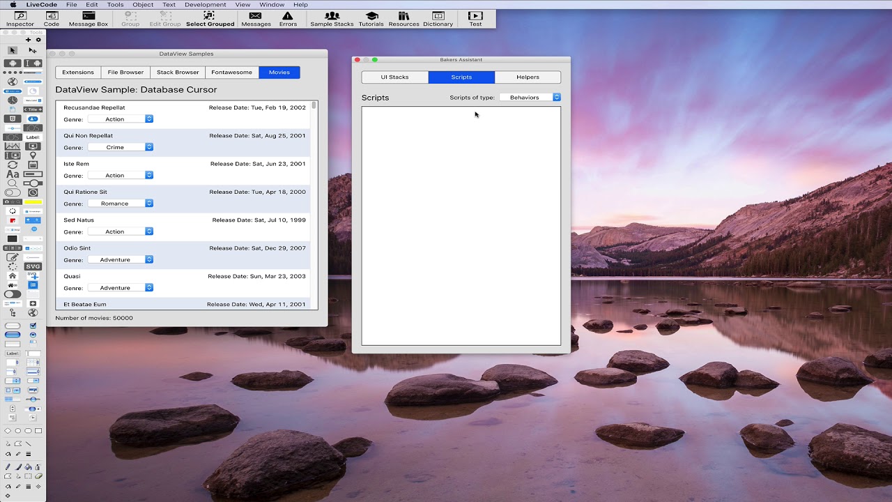 The Bakers Assistant LiveCode IDE Plugin
