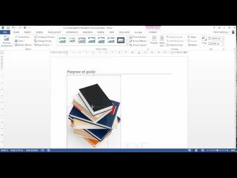 Tilde skills - Live layouts and alignment guides - Word 2013