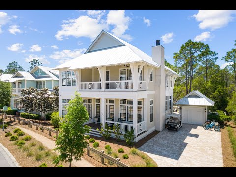 Luxury Home Tour In Watercolor - 431 E Royal Fern Way, Santa Rosa Beach Home